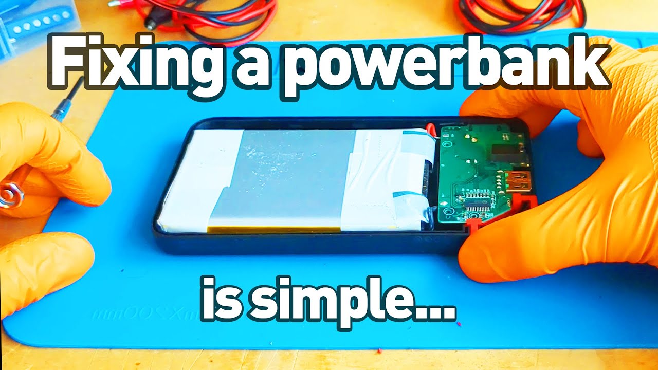 How to fix a powerbank in minutes [feat. Dylan Dj] - YouTube