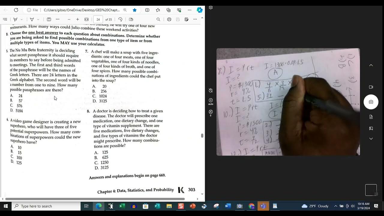 Chapter 4 Lesson 8 Part 2 - YouTube