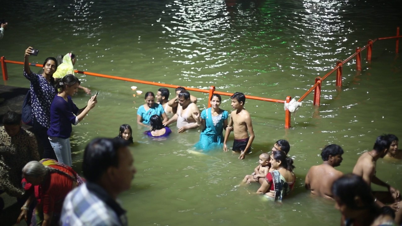 open bath in river at night - YouTube