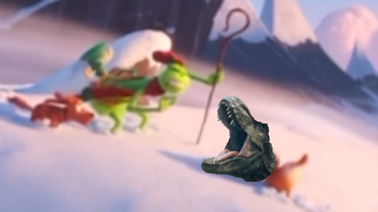 The grinch goat scream but it’s replaced with t-rex roar - YouTube