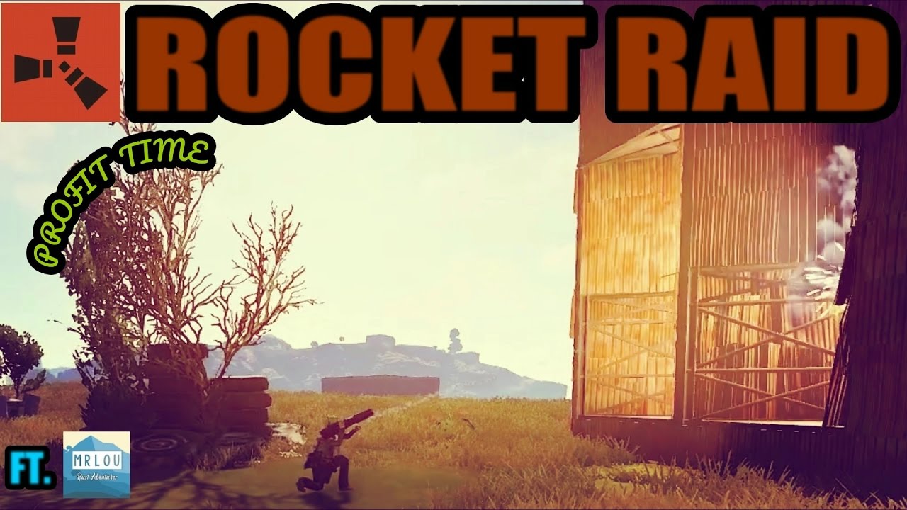 Rust • ROCKET RAID • Co-op Survival Ft. Mr Lou - YouTube