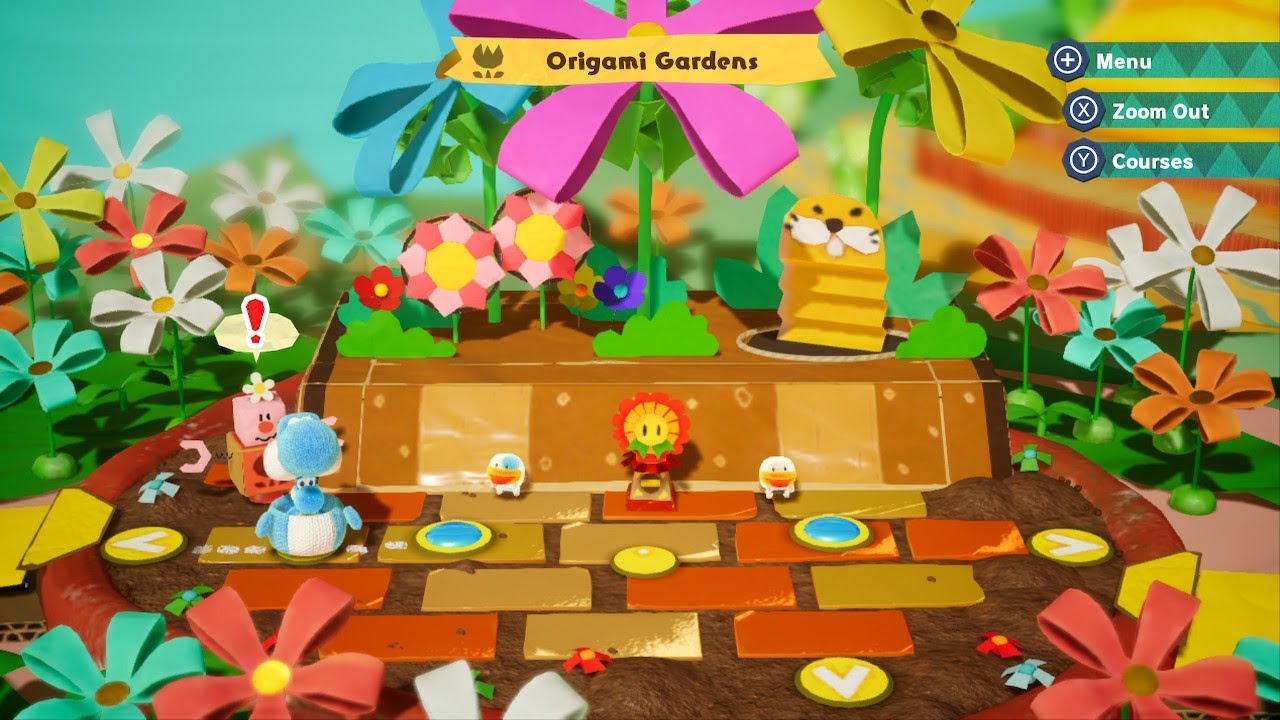 CWgames Play: Yoshi's Crafted World Part 5 - YouTube