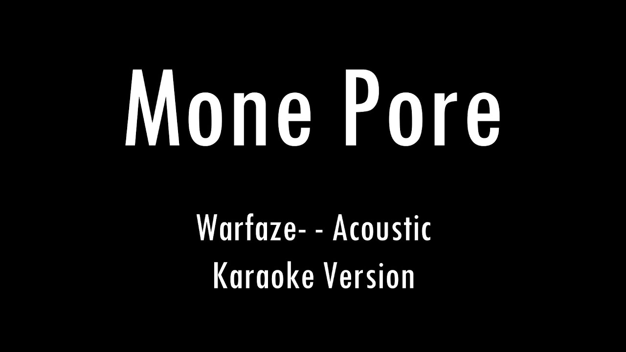Mone Pore | Warfaze | Acoustic Karaoke With Lyrics | Only Guitar Chords ...