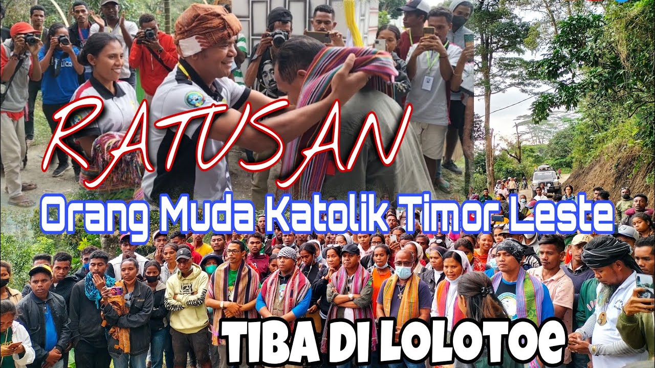 RATUSAN ORANG MUDA TIBA DI LOLOTOE | KONGRES NASIONAL ORANG MUDA ...