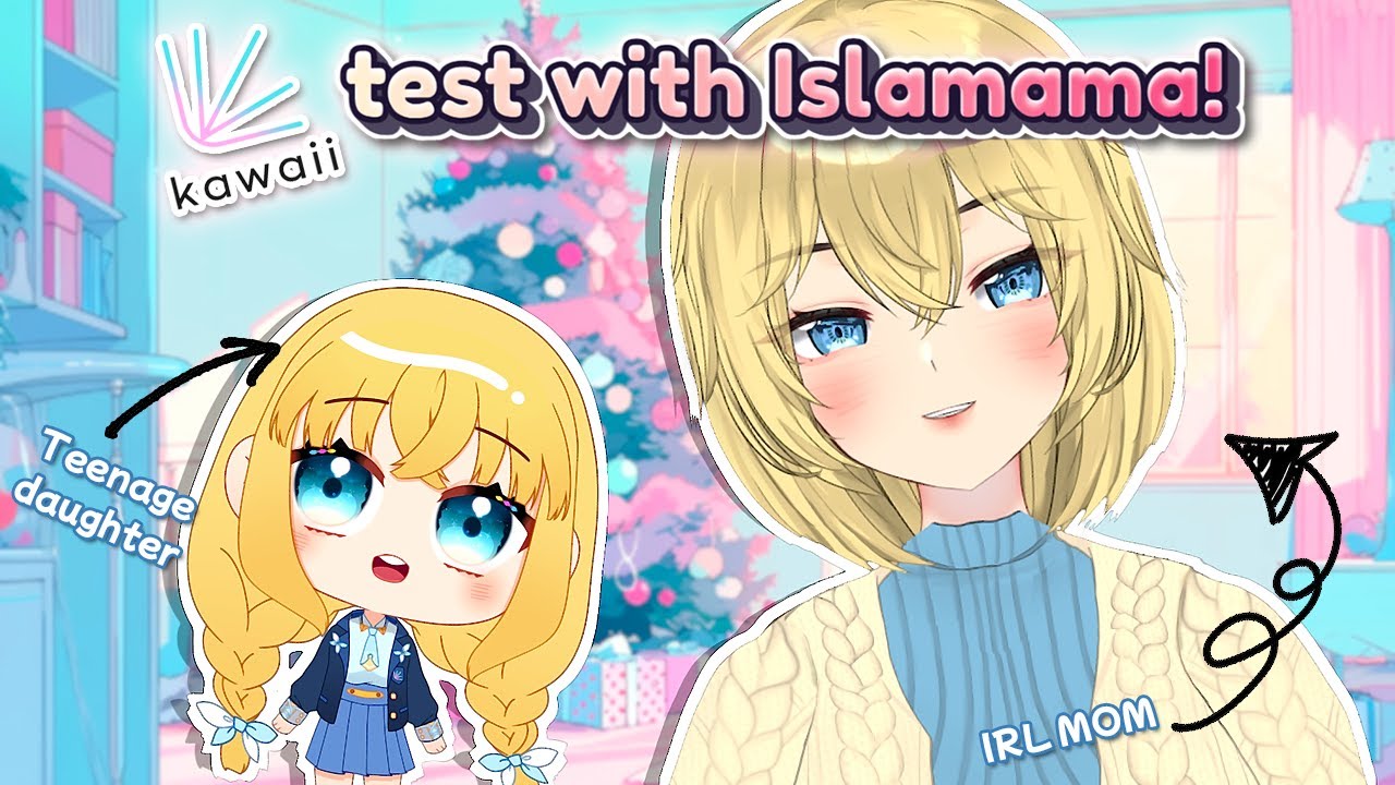 IRL MOM JUDGES Production Kawaii + LIVE2D model!!! 【COLLAB】 - YouTube