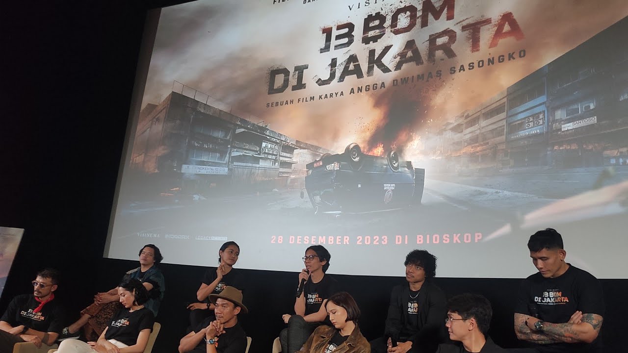 Live | PRESS CONFERENCE FILM 13 BO M DI JAKARTA - YouTube