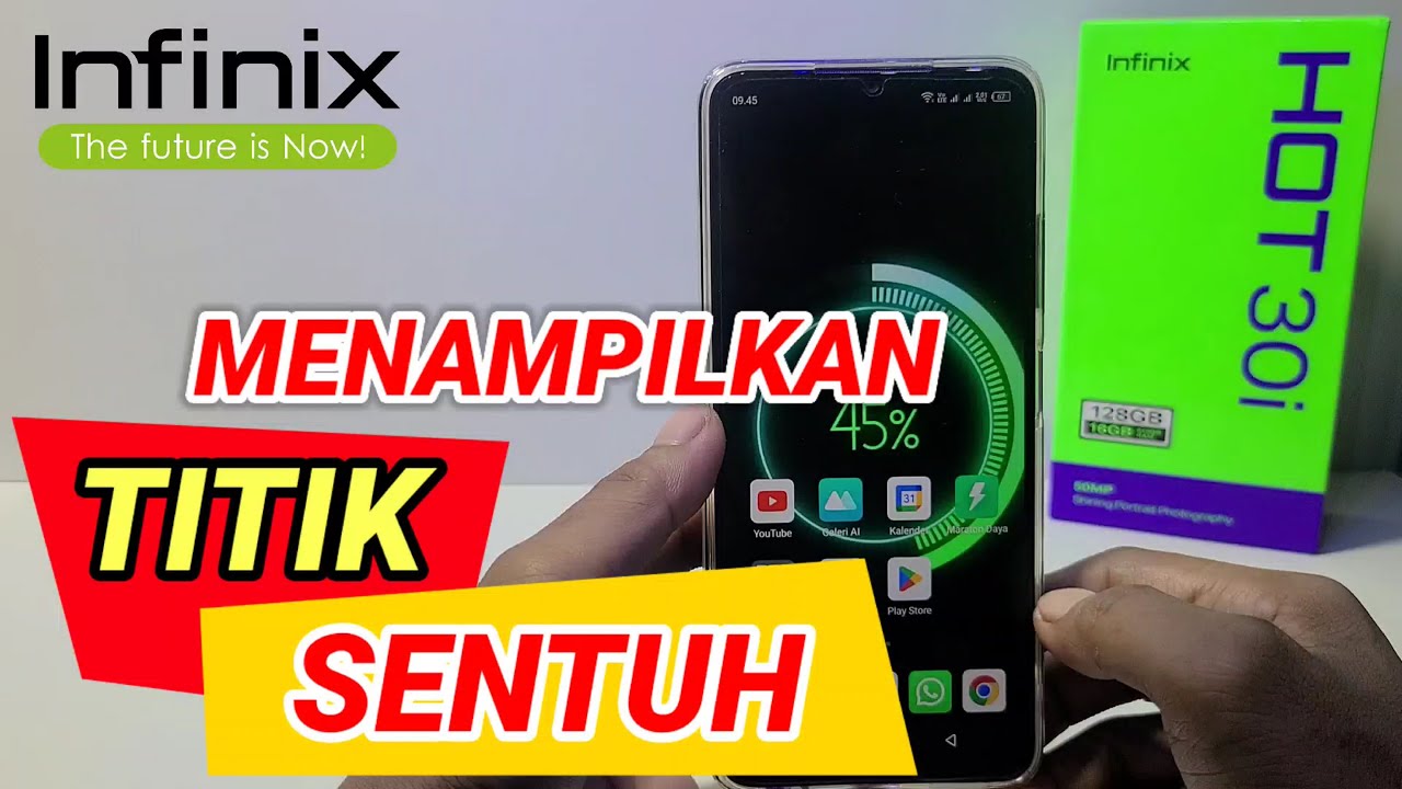 Cara Memunculkan Titik Putih Pada Layar Hp Infinix Hot 30i – Tampilkan ...