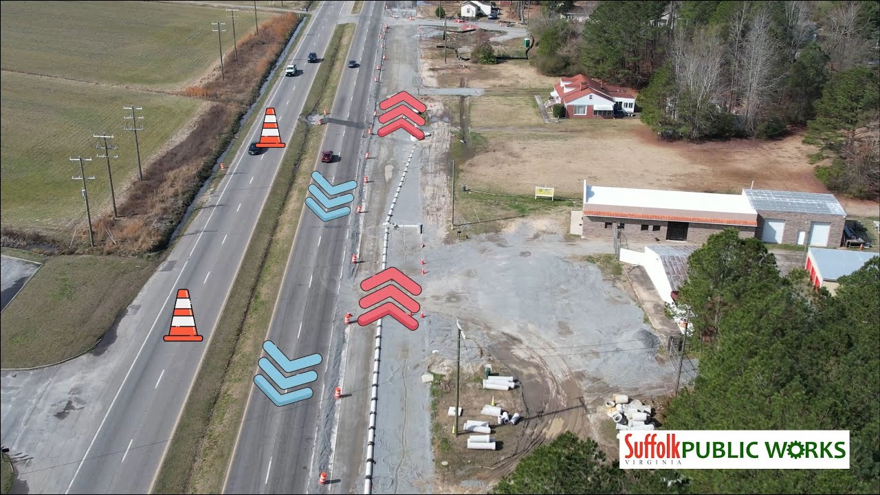 Route 58 Widening Project April 2022 Update - YouTube