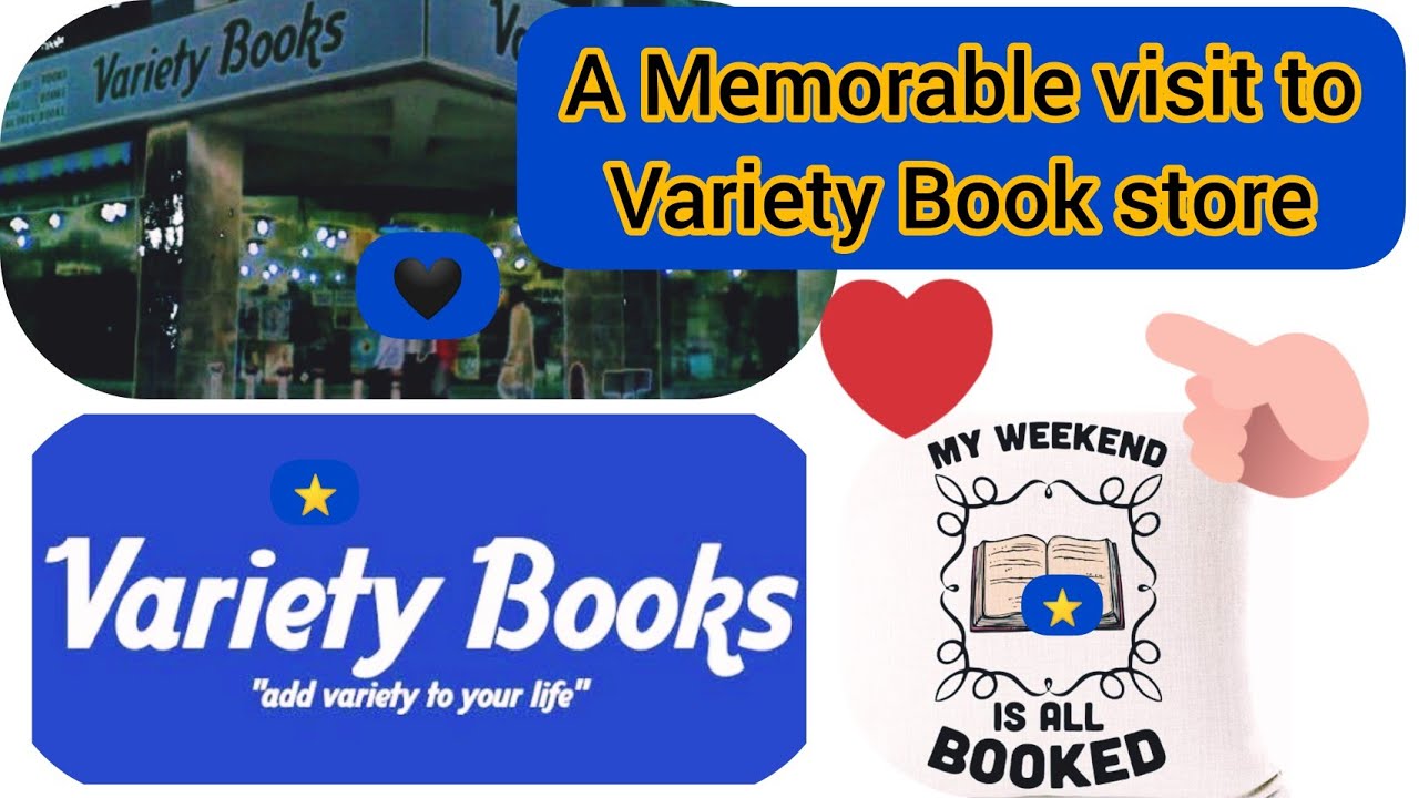 A Memorable visit to Variety Book store we hide our Identity Yes or no ...