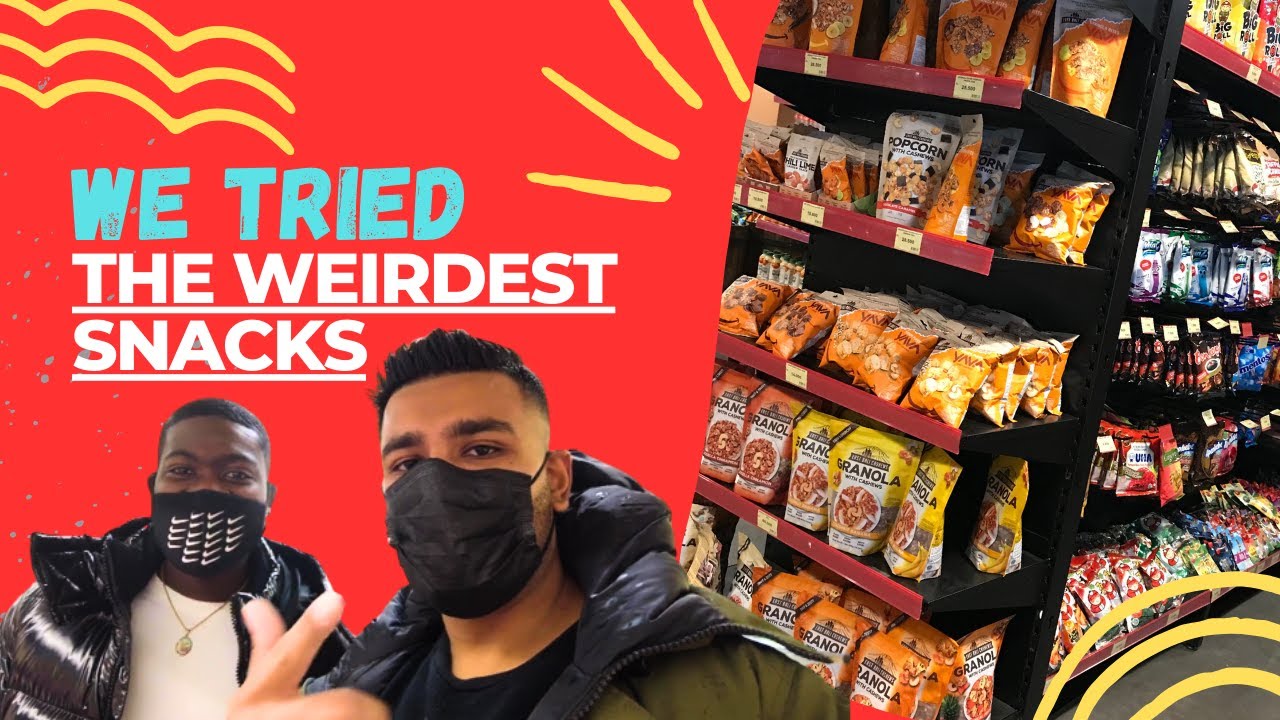 I tried the weirdest snacks I could find - YouTube