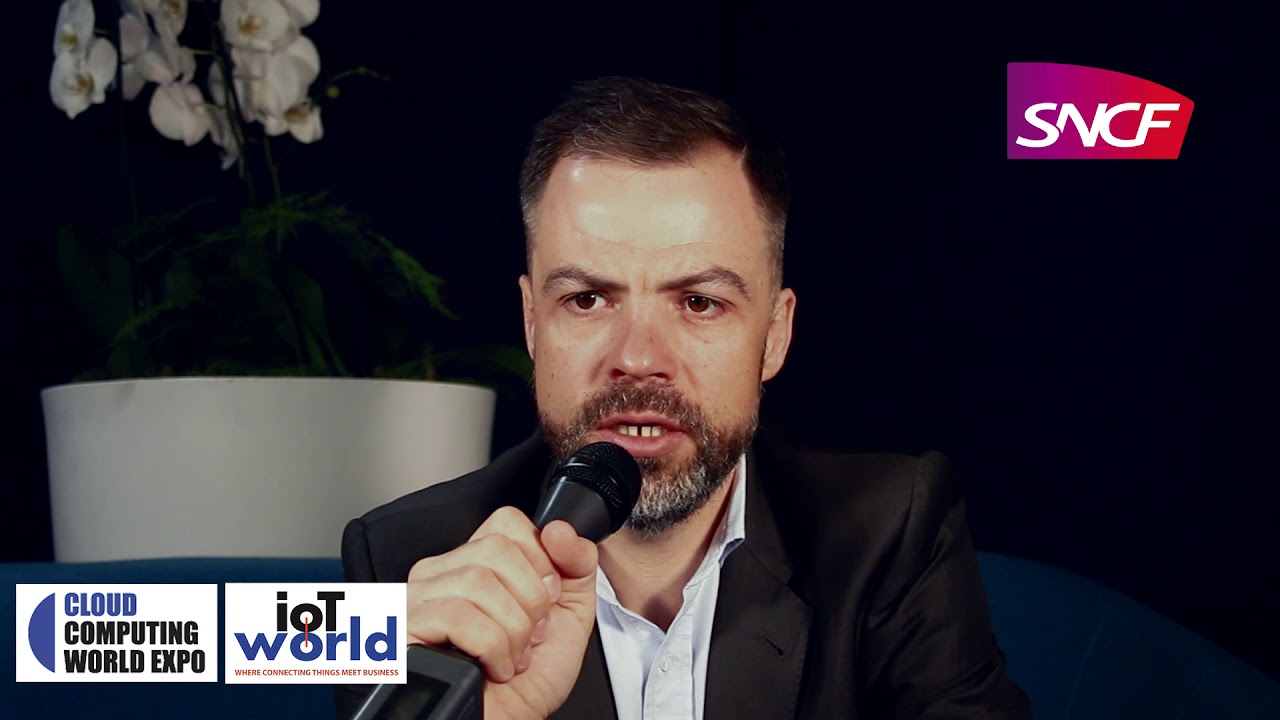 Cloud World Expo 2018 - Interview de Raphaël VIARD, CTO e.SNCF - YouTube