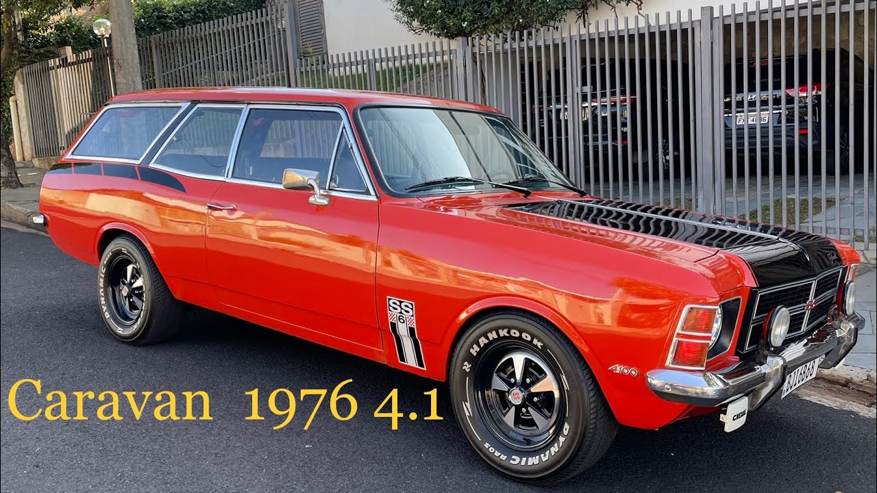 Chevrolet Caravan SS 1976 4.1 6 cilindros - Detalhes deste belo ...