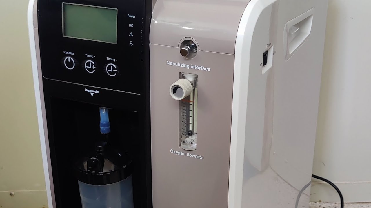 OXYTECH 5 Liter Oxygen concentrator - YouTube