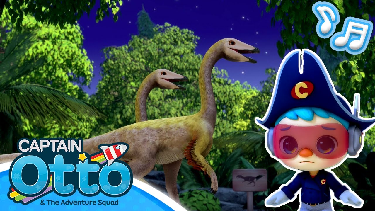 Dino Song+Delivery Song | Captain Otto & The Adventure Squad | Nursery ...