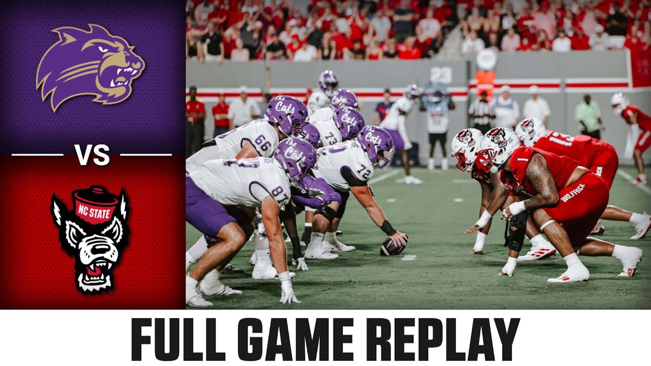 Western Carolina vs. NC State Full Game Replay | 2024 ACC Football ...