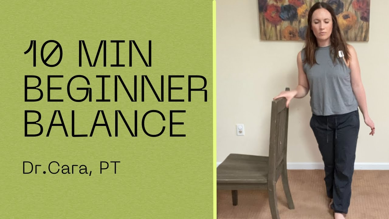 10 min beginner balance - YouTube