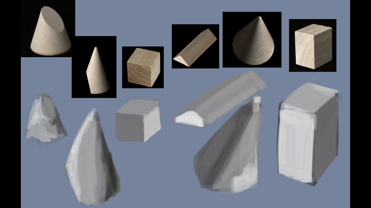 Gesture and form/value study 2 VOD - YouTube