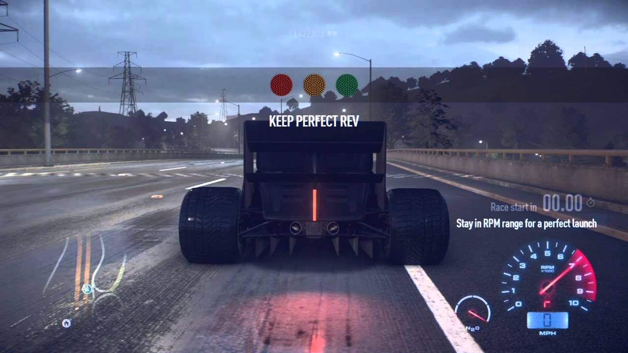 NFS 2015 F132 Hot Rod test, drag, race. - YouTube