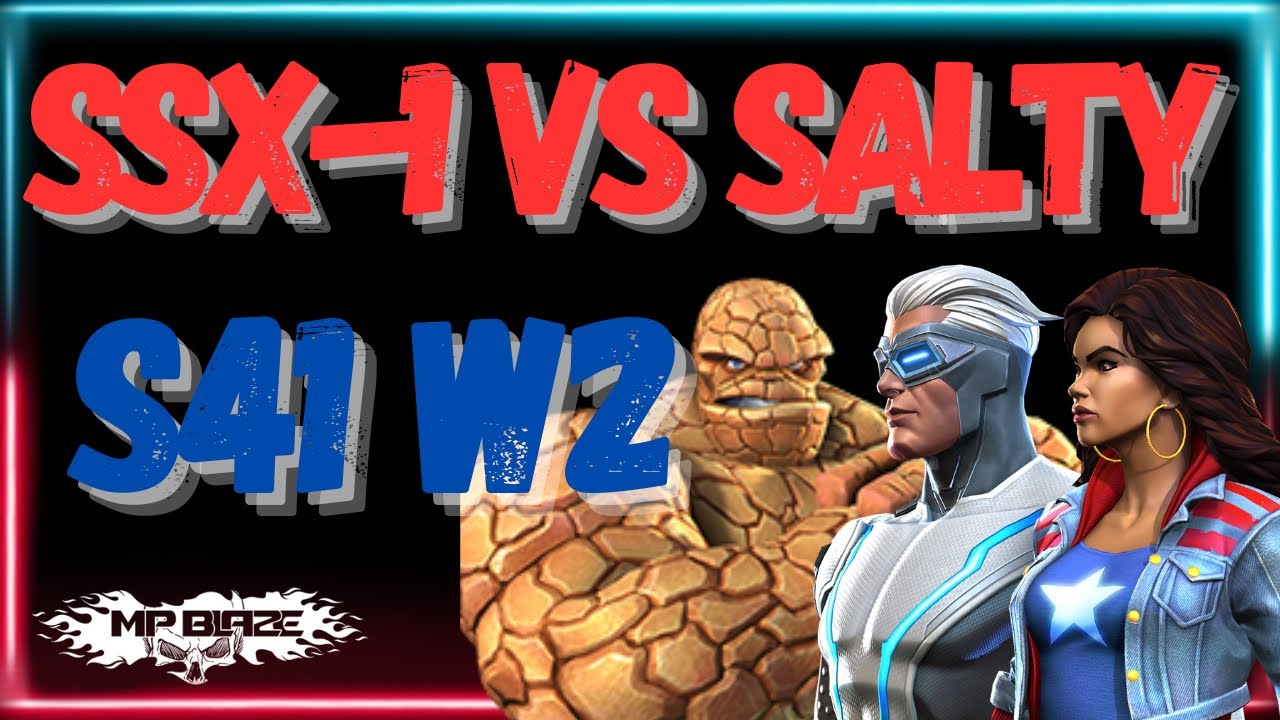 SSx-1 vs salty - YouTube