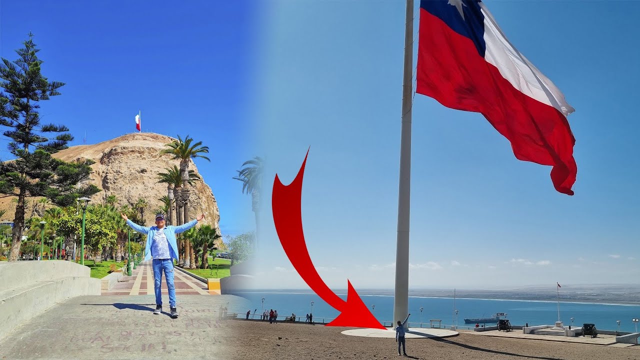 Visite el morro de Arica en CHILE l ¿Desde ahí se lanzo Alfonso Ugarte ...