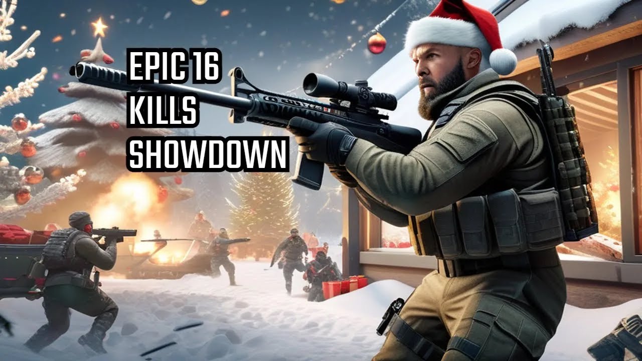 Santa's Slayground Showdown: 16 Kill Victory in Call of Duty: Warzone ...