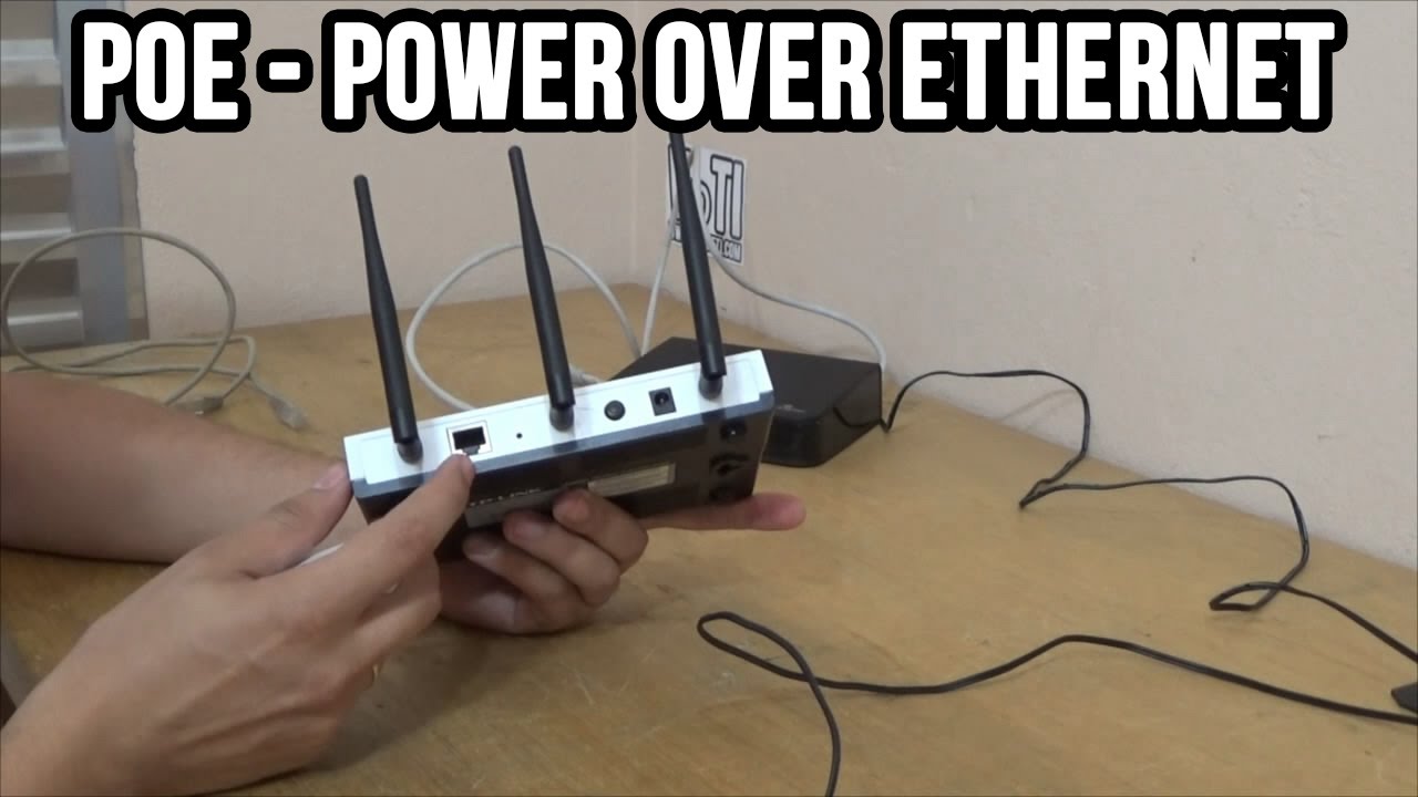 O que é POE? - Power Over Ethernet - Exemplo prático - Roteador ...