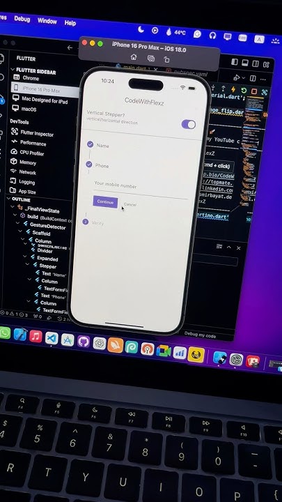 Master the Flutter Stepper Widget | Simplify Your App Flow with Easy Steps! #appdevelopment # ...