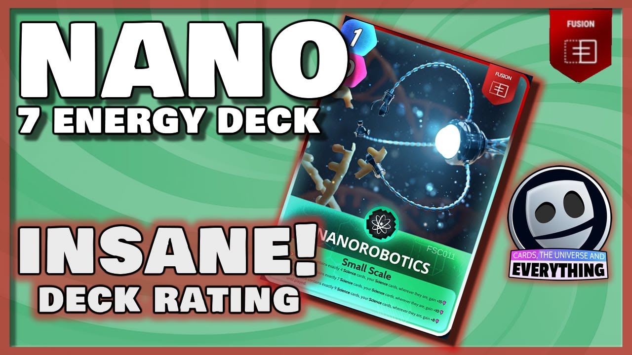 Nano 7 Energy Fusion Deck - Cards Universe & Everything - YouTube