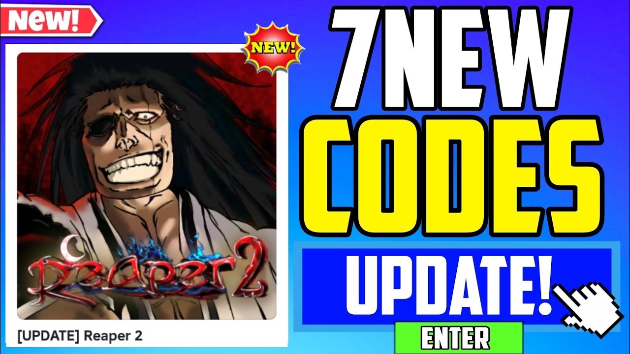 *SECRET UPDATE!* | Reaper 2 CODES 2025 (ROBLOX Reaper )Part 1005 - YouTube