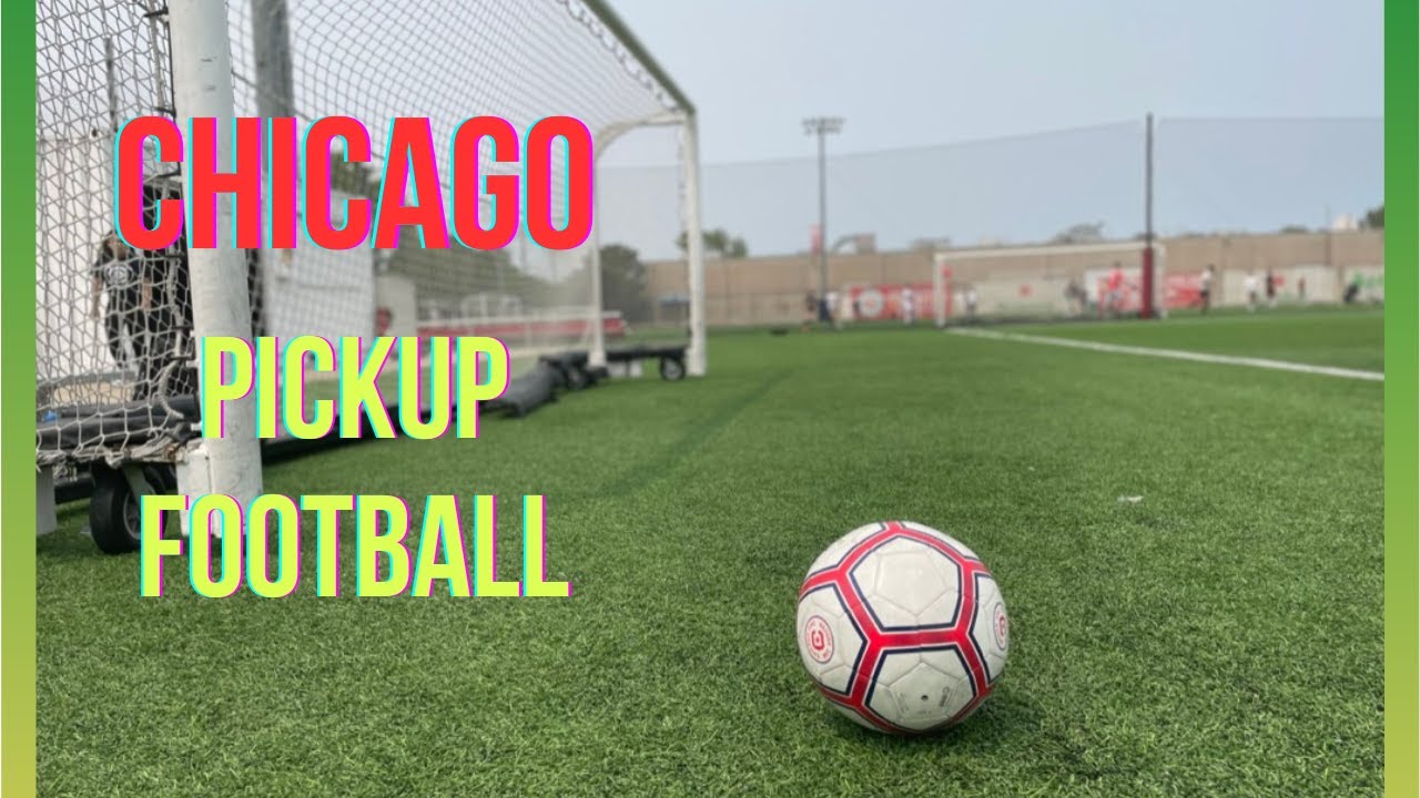 POV Fire Pitch Pickup Football (Soccer) | 4 Teams, Outdoor with 3 x 22 ...