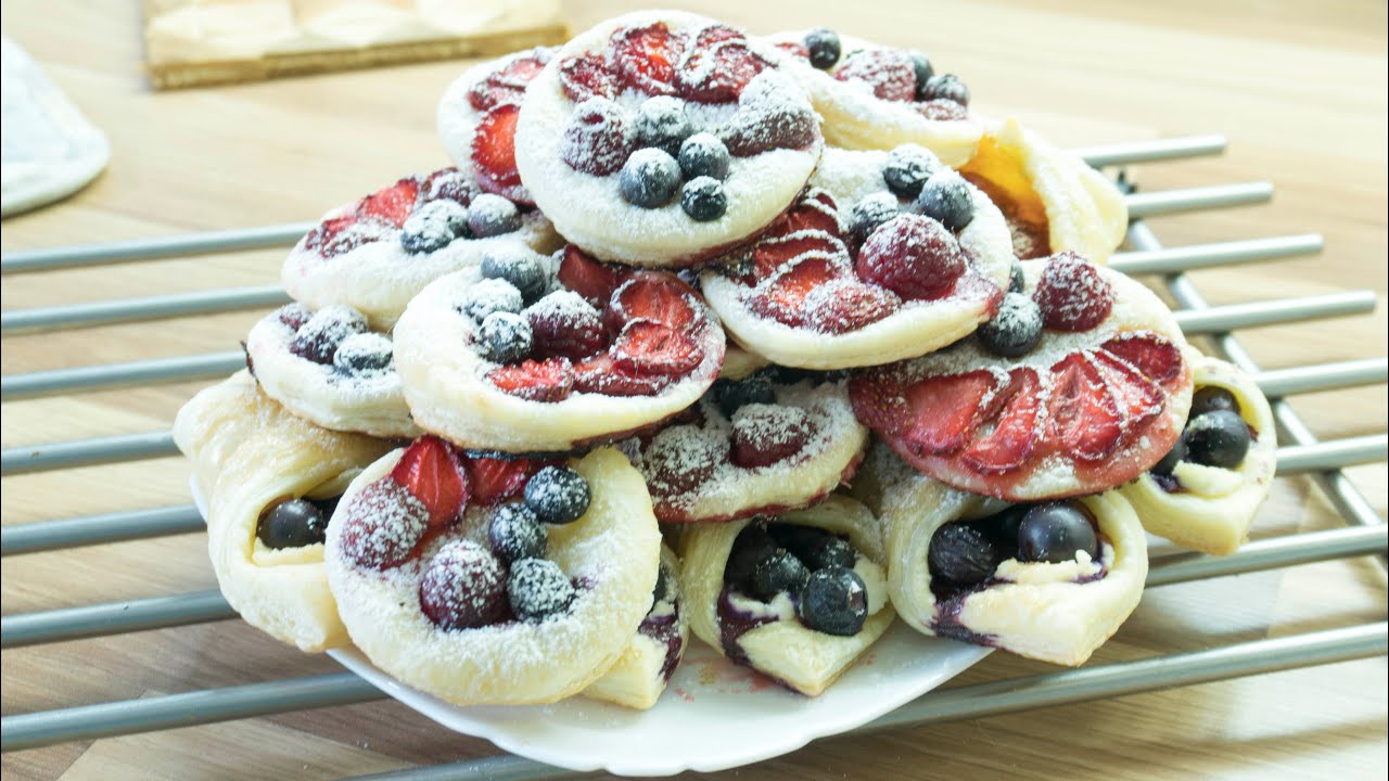 5+ Summer Berry Puff Pastry Recipe ideas - YouTube
