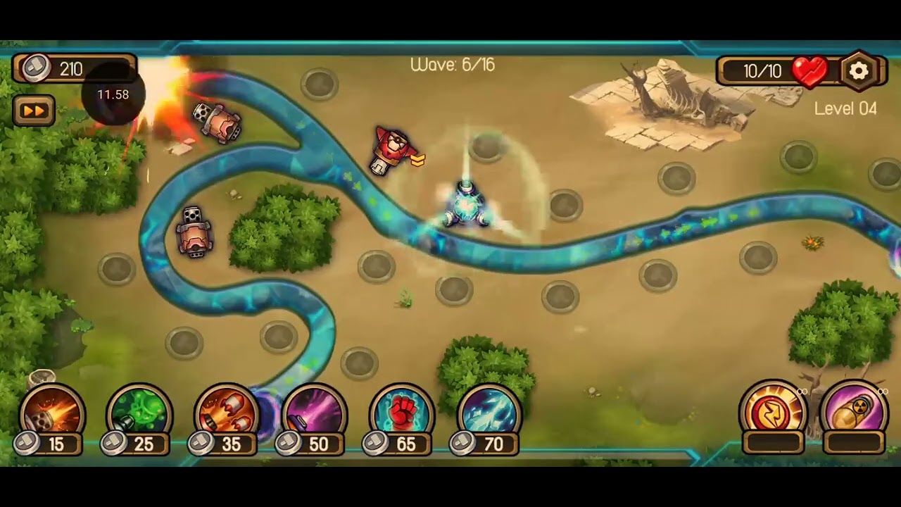 tower defense galaxy legend 2 - YouTube