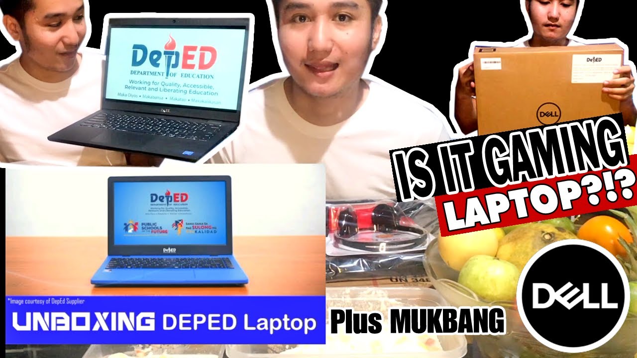 IS IT GAMING LAPTOP? UNBOXING NEW DEPED DELL LAPTOP + Mukbang Episode ...