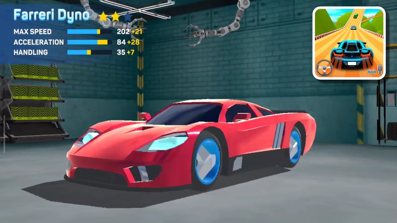 Thrilling 3d Race: Level Up In Car Racing Gameplay 41-50 Ferrari Dyno - YouTube