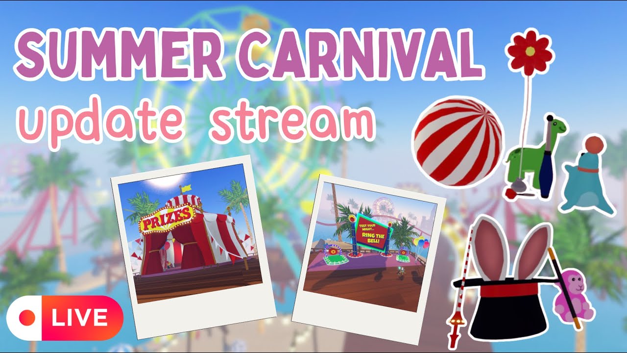 SUMMER CARNIVAL Event Update Livestream! 🎠 | Wild Horse Islands - YouTube