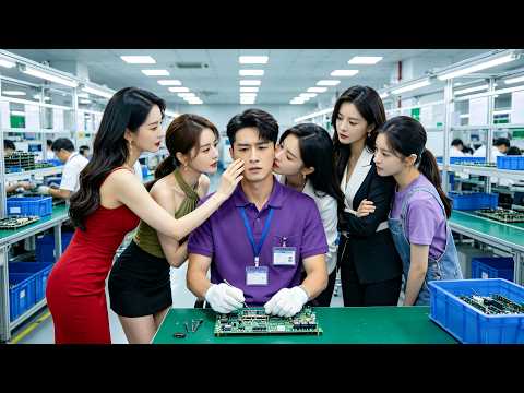 工廠打工小夥一身好功夫，接連救下多名美女同事，美女們被他的強悍與溫柔打動，主動投懷抱，深夜搶著給他暖床！ #短劇 #男頻 #窮小子 #神醫 #逆襲 #女總裁 #全集