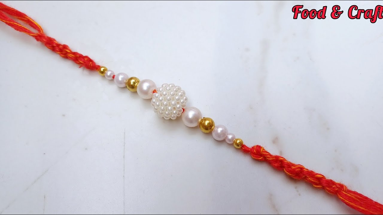 Rakhi at Home | 5 Minutes Rakhi | Quick Rakhi Idea | Food & Craft - YouTube