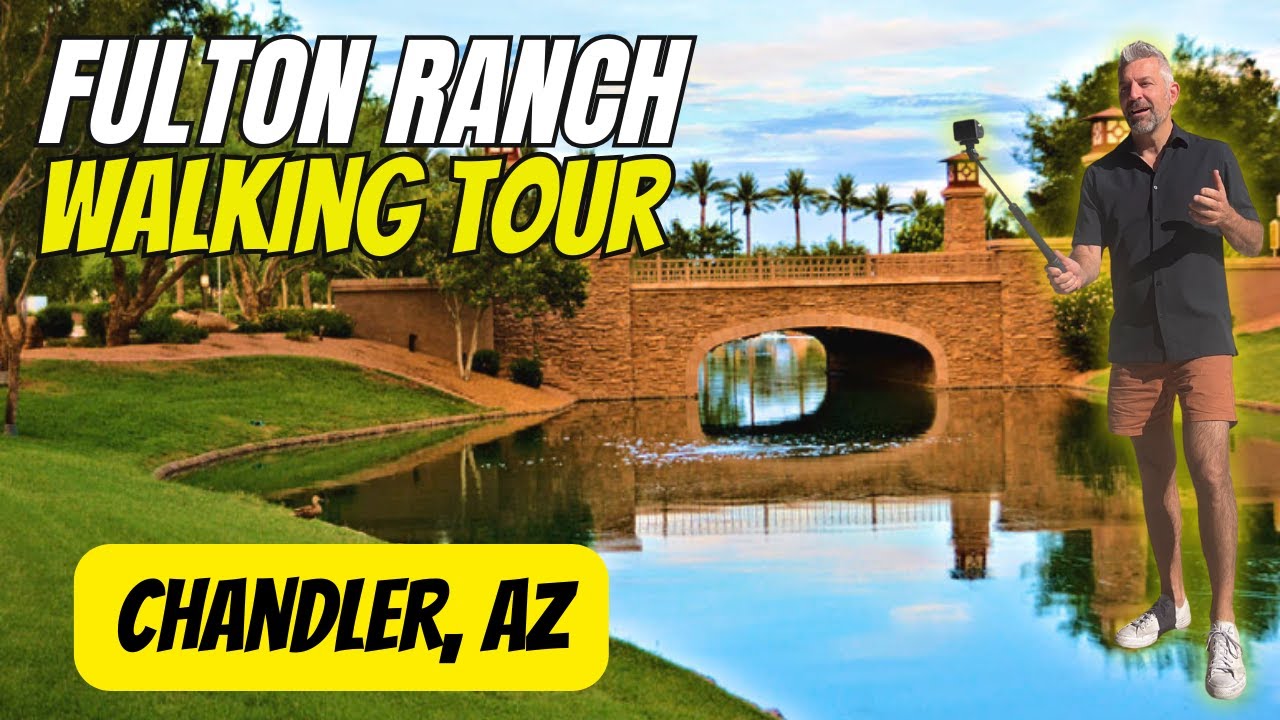 Fulton Ranch Living in Chandler 2024 | Walking VLOG Tour - YouTube