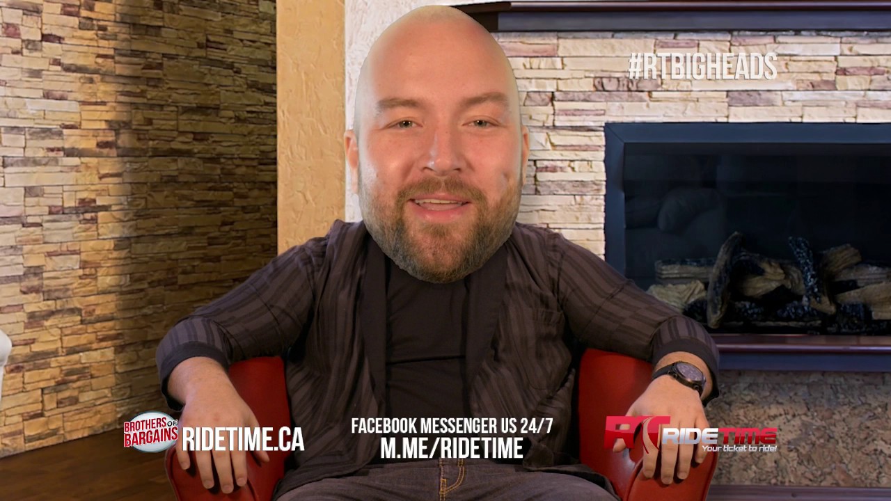 Ride Time Big Head Commercial - #RTBIGHEADS | ridetime.ca - YouTube