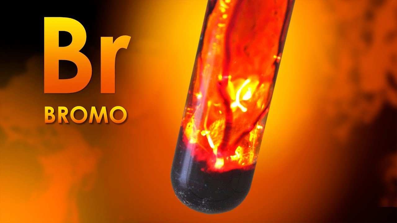 Bromo - ¡El único elemento no metálico que se encuentra en estado líquido! - YouTube