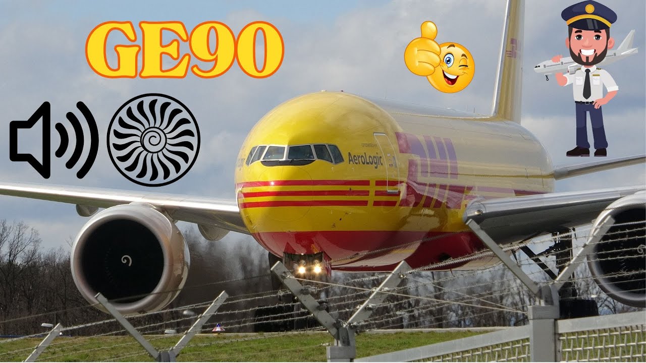 AeroLogic Piloten überraschen uns mit einer Extra GE90 Sound Einlage ...