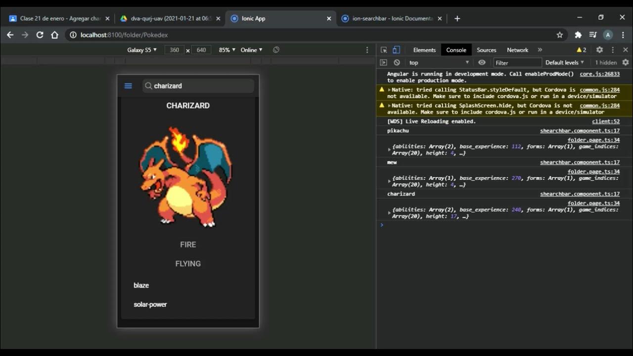 Implementación de búsqueda en Ionic/Angular - YouTube