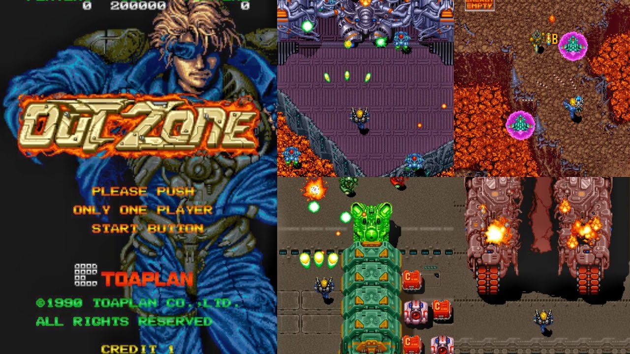 Out Zone 1990 Gameplay | Arcade 137 - YouTube