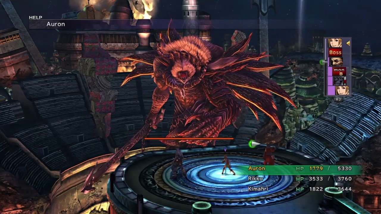 Final Fantasy X - Basic Challenge vs Jecht, Braska's Final Aeon (Part 3 ...