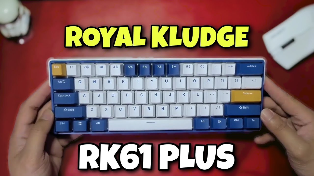 Royal Kludge RK61 Plus Gaming Keyboard Unboxing & Review - YouTube