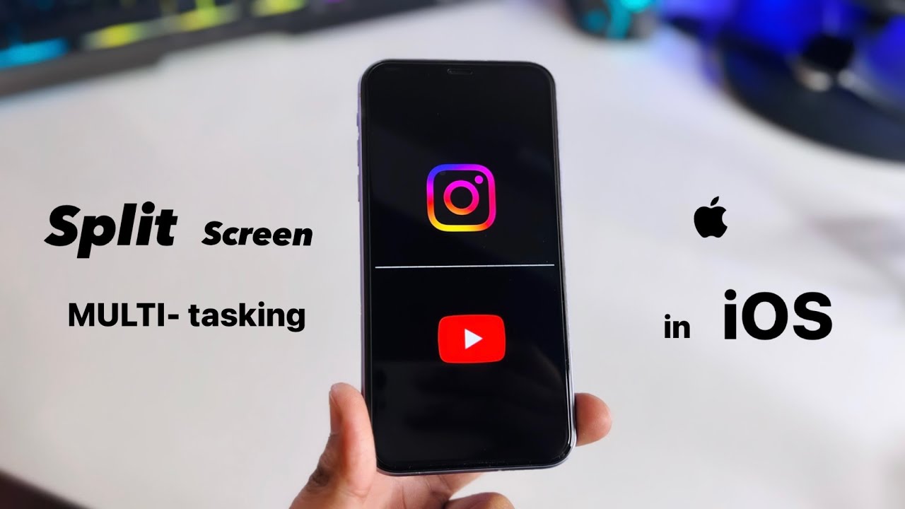Enable Splitscreen in any iPhone [Updated] || Get Splitscreen multitasking in iPhone 11 - YouTube