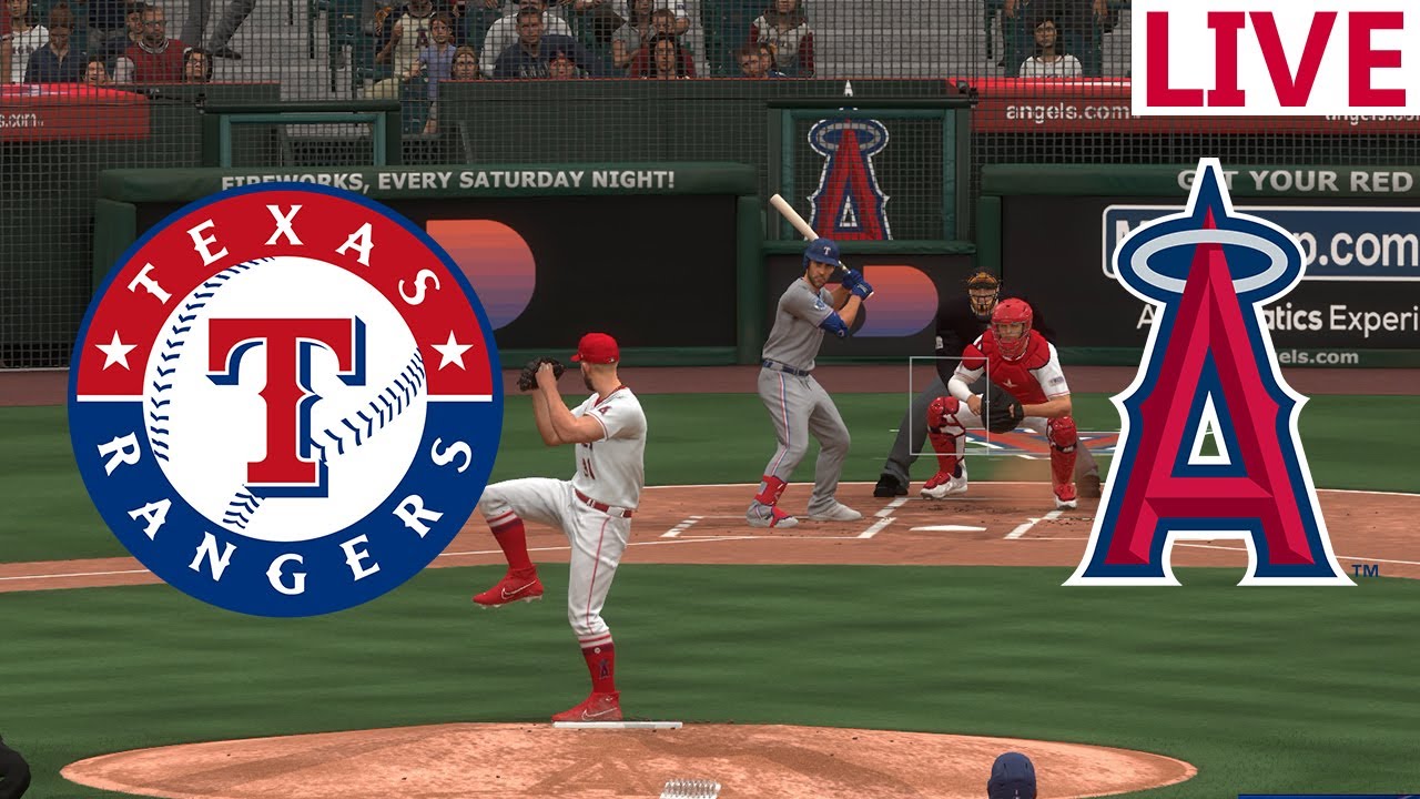 🔴LIVE MLB🔴Texas Rangers VS Los Angeles Angels /July 08/MLB EN VIVO/MLB ...