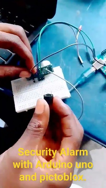 Security Alarm Using Pictoblox And Arduino Arduino Coding Breadboard Robotics Iot