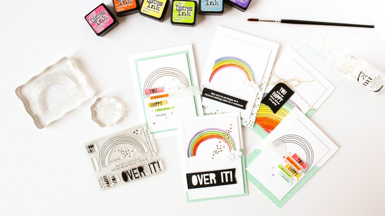 Make It Mini - Featuring The New Over It Mini Stamp Set - YouTube