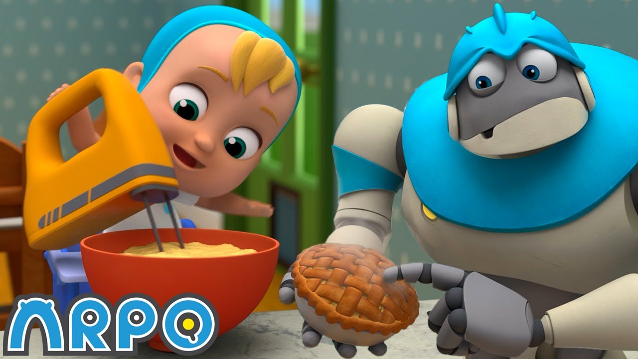 Live and Let Pie | ARPO The Robot | Funny Kids Cartoons | Full Episode ...